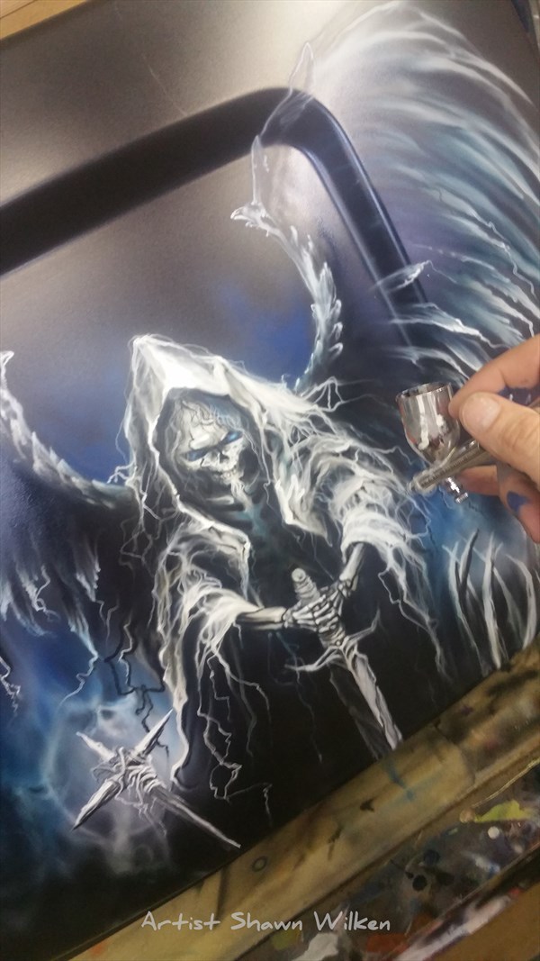 Shawn Wilken | Grim reaper motorcycle